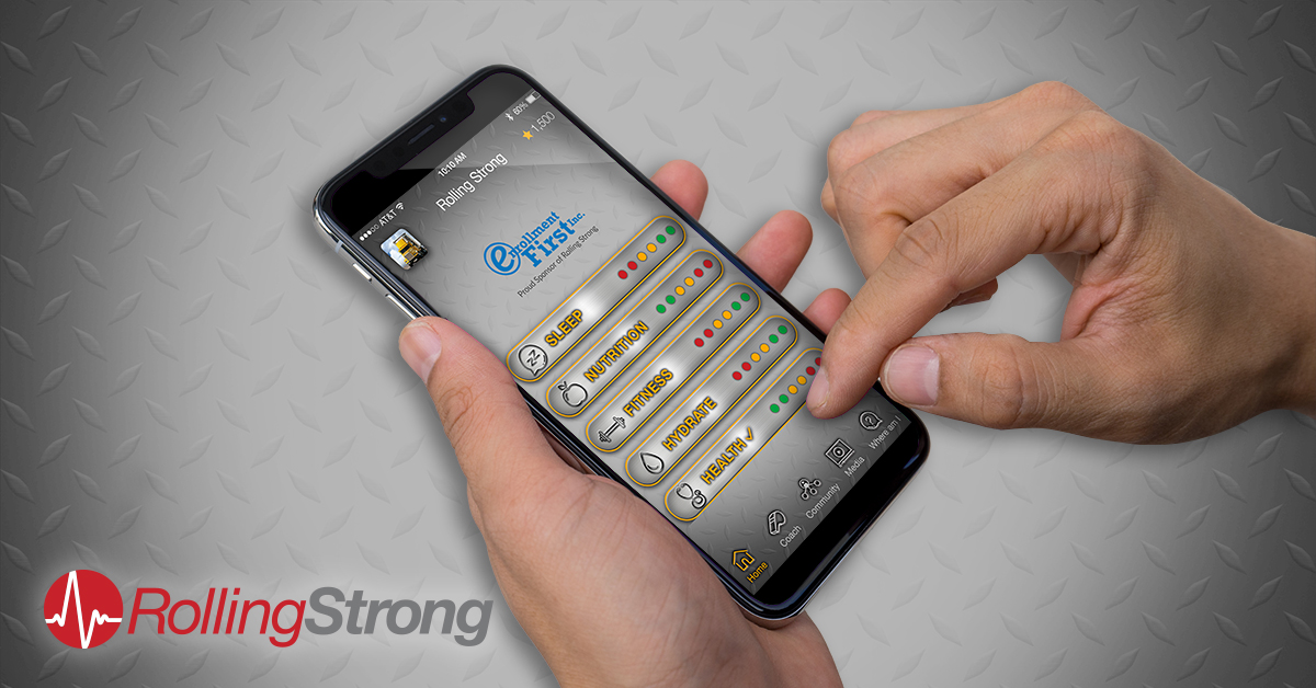 Enrollment First health insurance adds Rolling Strong app for drivers - Rolling Strong